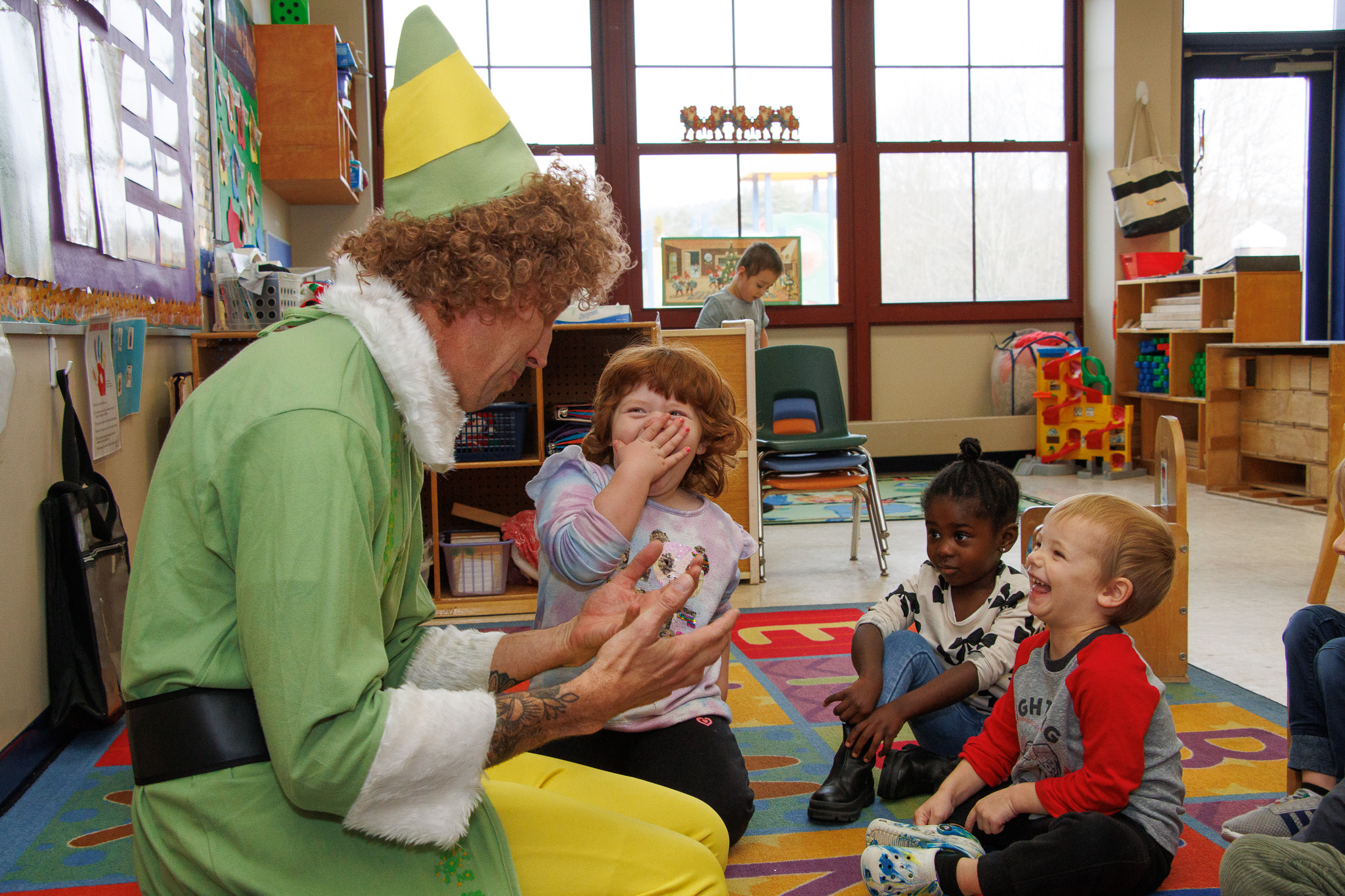 Buddy the Elf Visits KUP! | Springbrook