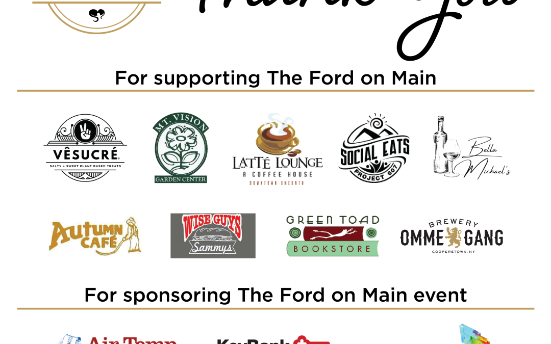 Ford on Main Supports and Sponsors | Springbrook