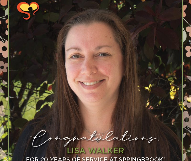 Lisa Walker- 20 Year Milestone | Springbrook