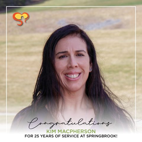 Kim MacPherson 25-Year Milestone | Springbrook